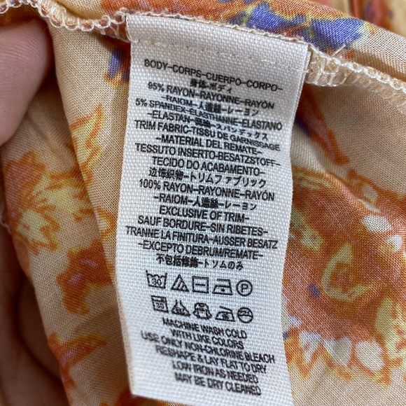 Free People | Tops | Nwt Free People Tea Combo La Bamba Babydoll Top Xs ...